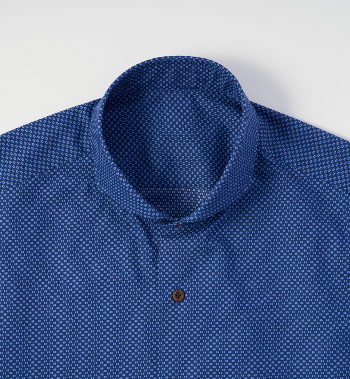 Blue Pattern Shirt（ブルー） | 税込¥5,400からのオーダーシャツKEI（ケイ）